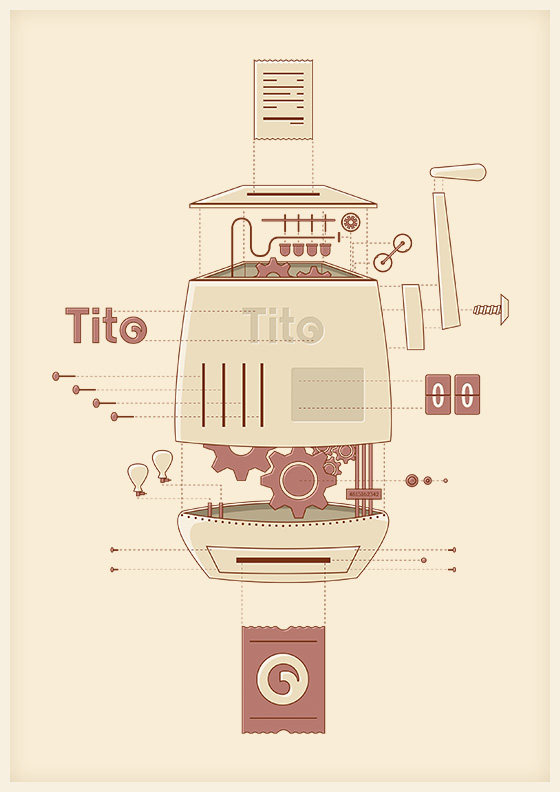 Tito Ticket Machine - Lefft ★ Paddy Donnelly